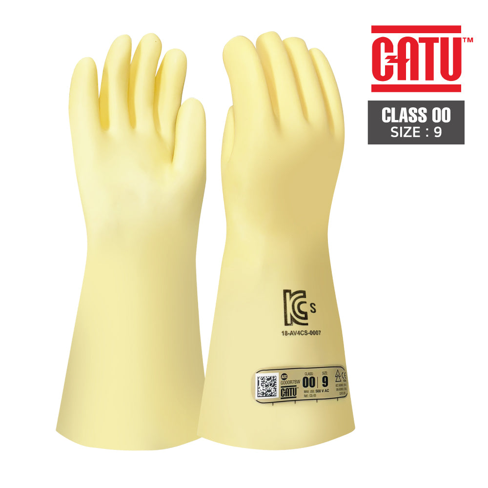 CATU CLASS 00 | Certified Insulated Rubber 500V AC Electrical Safety G ...